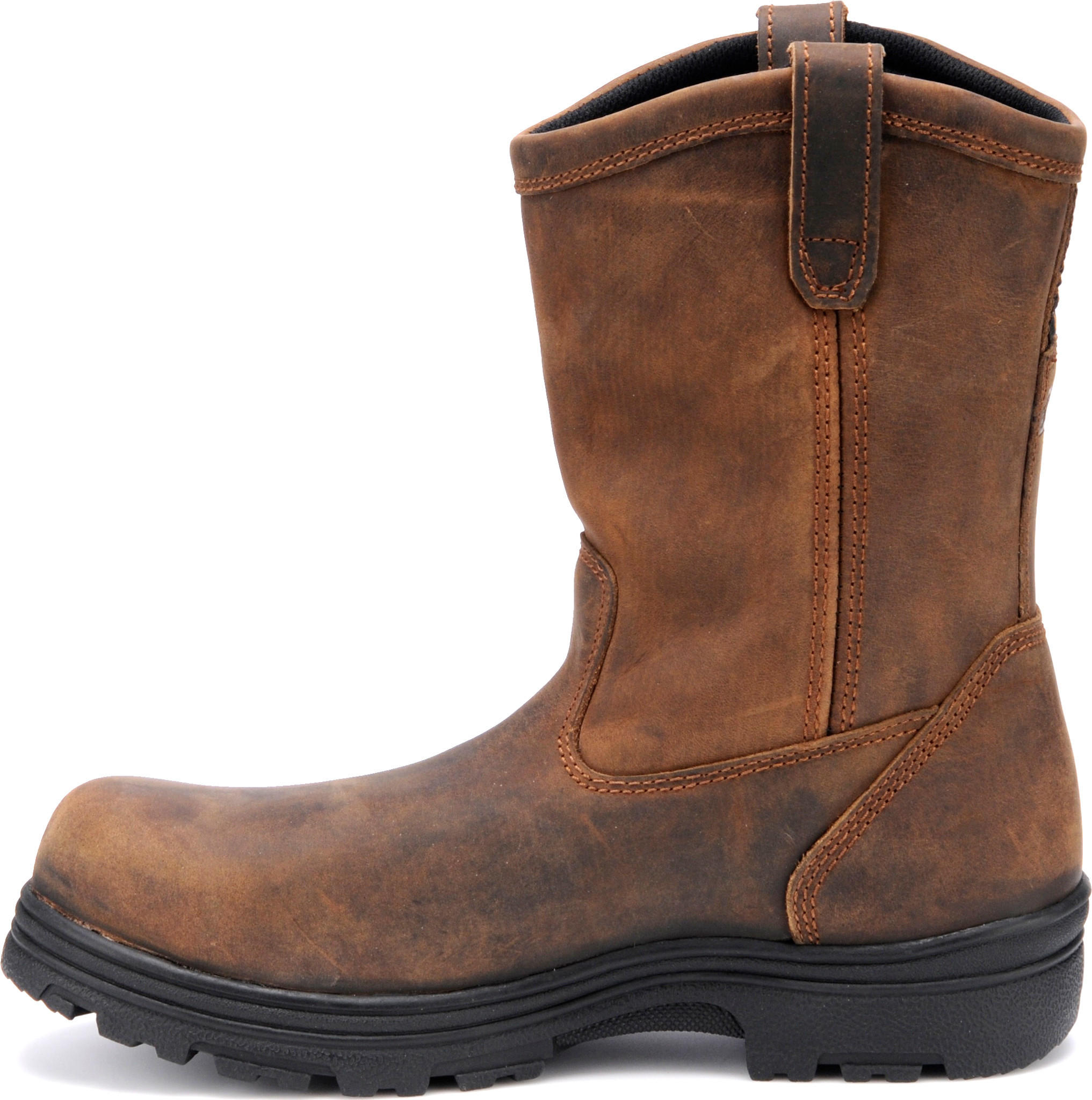 Laser 10" Pull On Composite Toe Waterproof Work Boot | Carolina Shoe