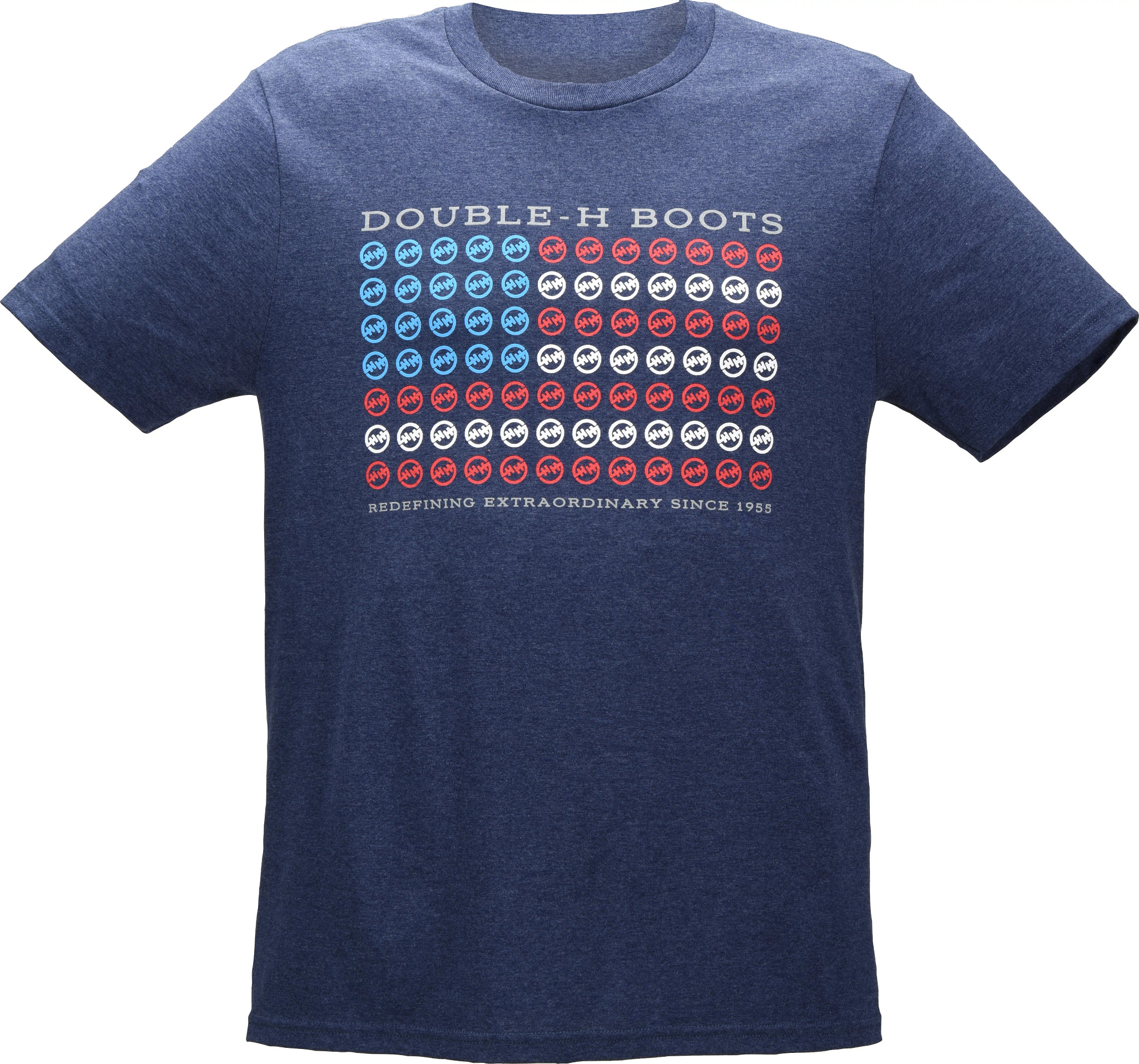 Double H Logo Flag T-Shirt | Double-H Boots