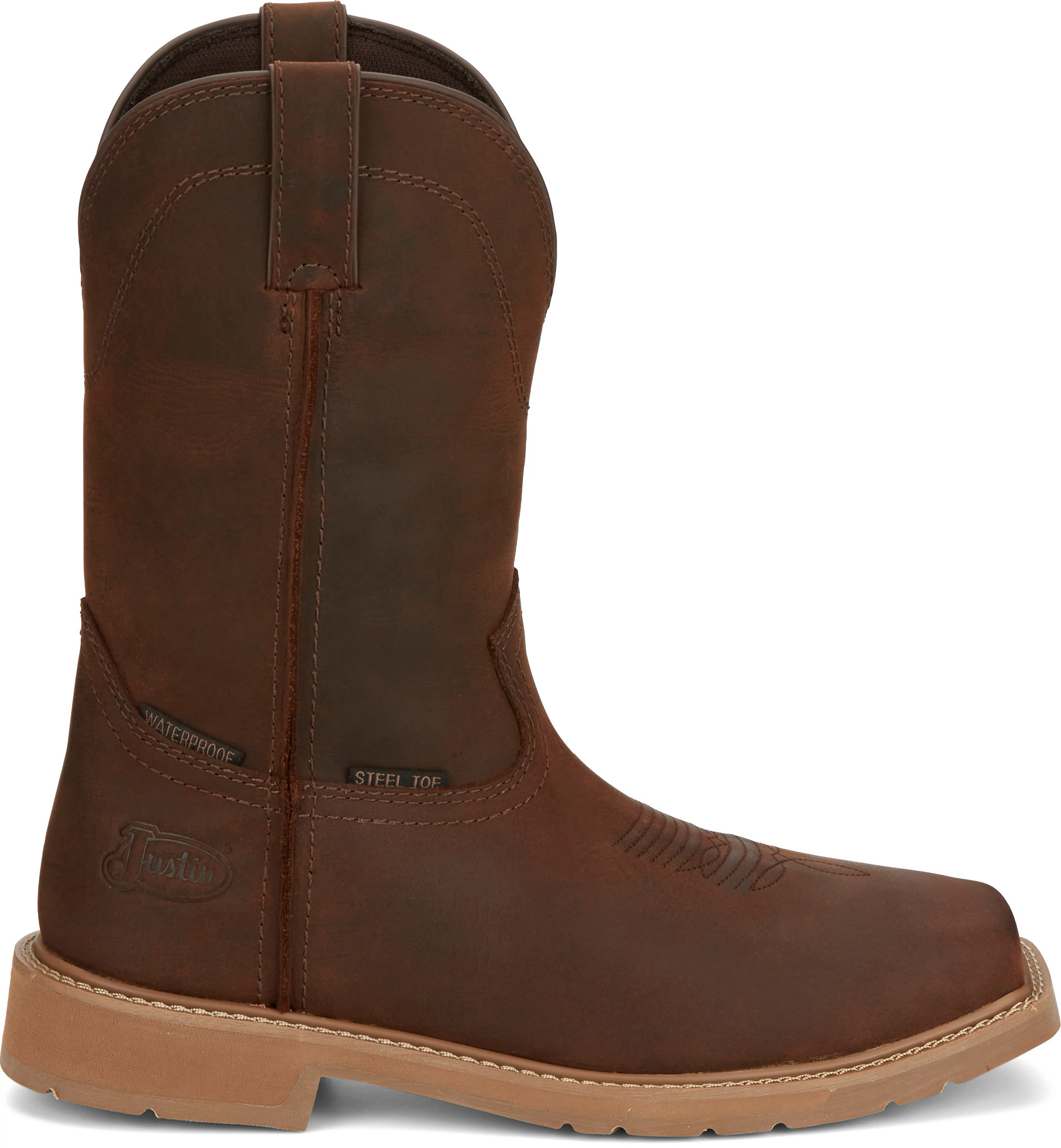Buster II 11" Waterproof Steel Toe | Justin Boots